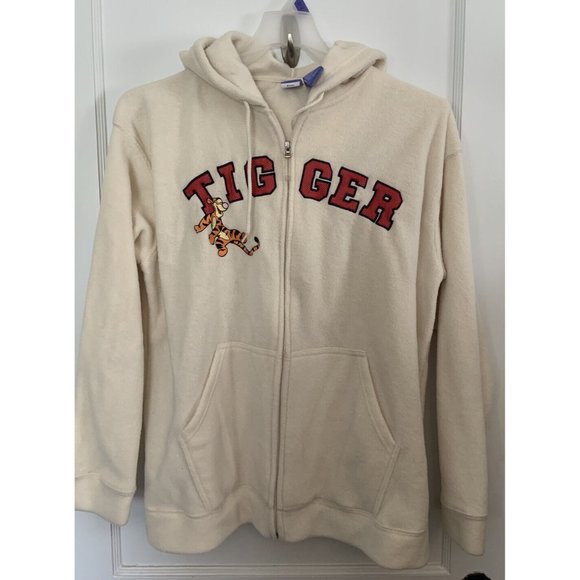 Disney | Jackets & Coats | Vintage Womens Disney Tigger Zip Sweatshirt ...
